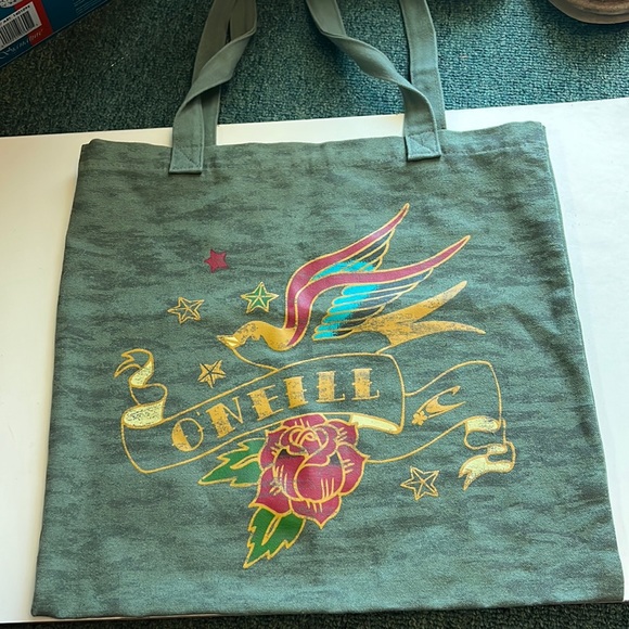 O'Neill | Bags | Oneill Tattoo Bird Print Tote Bag | Poshmark